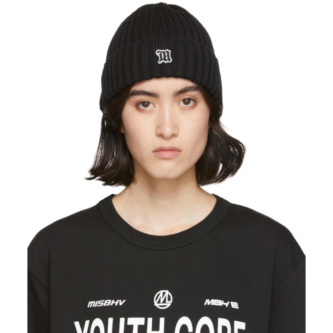 MISBHV Black Logo Beanie MISBHV