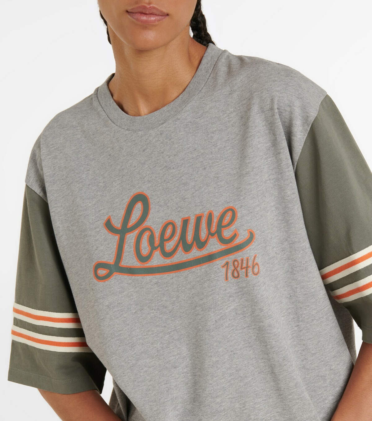 Loewe Printed cotton jersey T-shirt Loewe