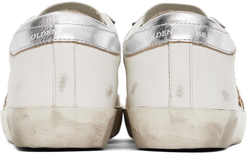 Golden Goose SSENSE Exclusive White Super-Star Sneakers Golden Goose ...