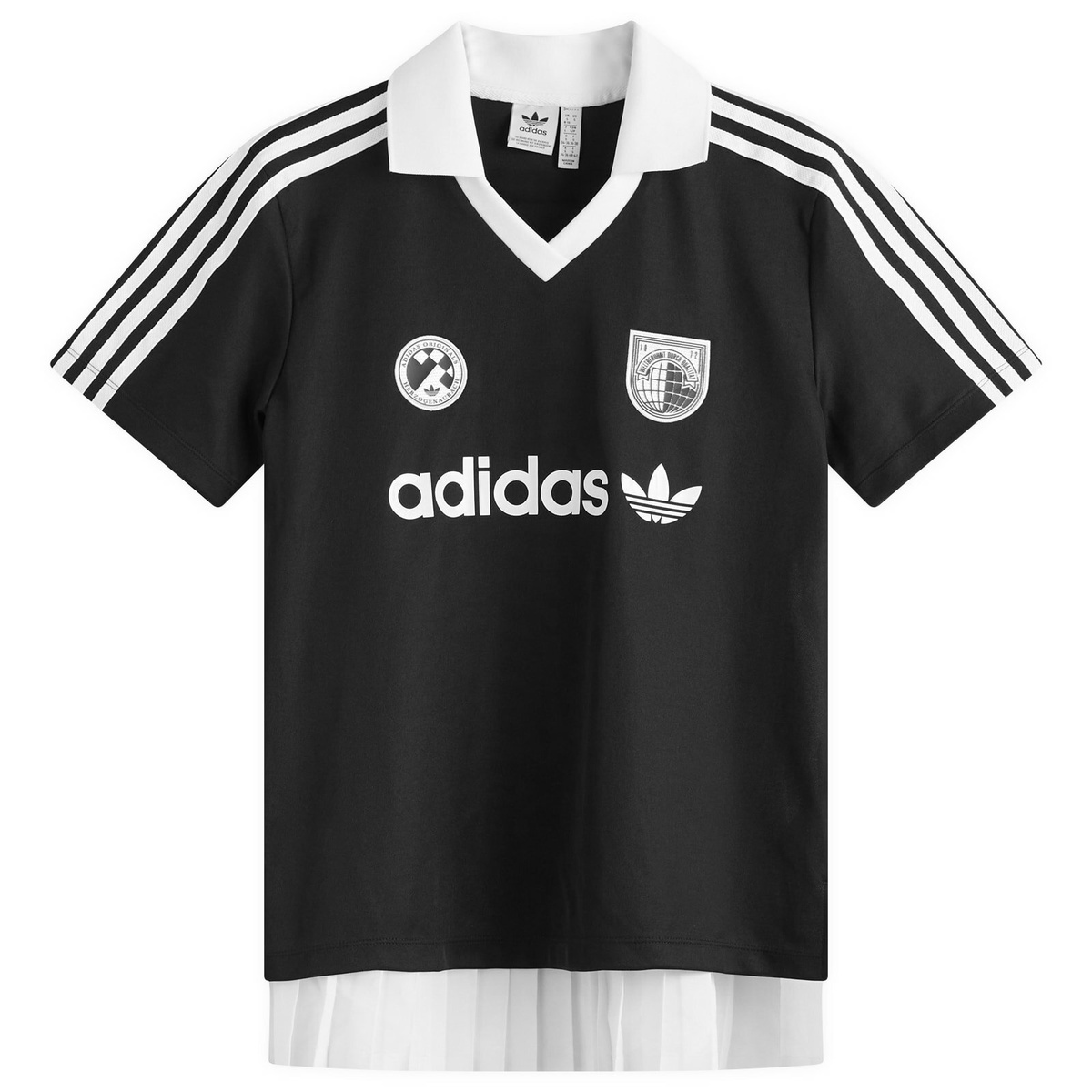 Adidas Women's Originals R3CD Jersey in Black/White adidas