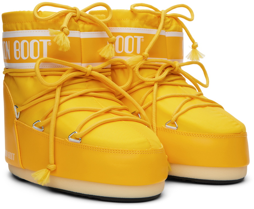 Moon Boot Yellow Icon Low Boots Moon Boot