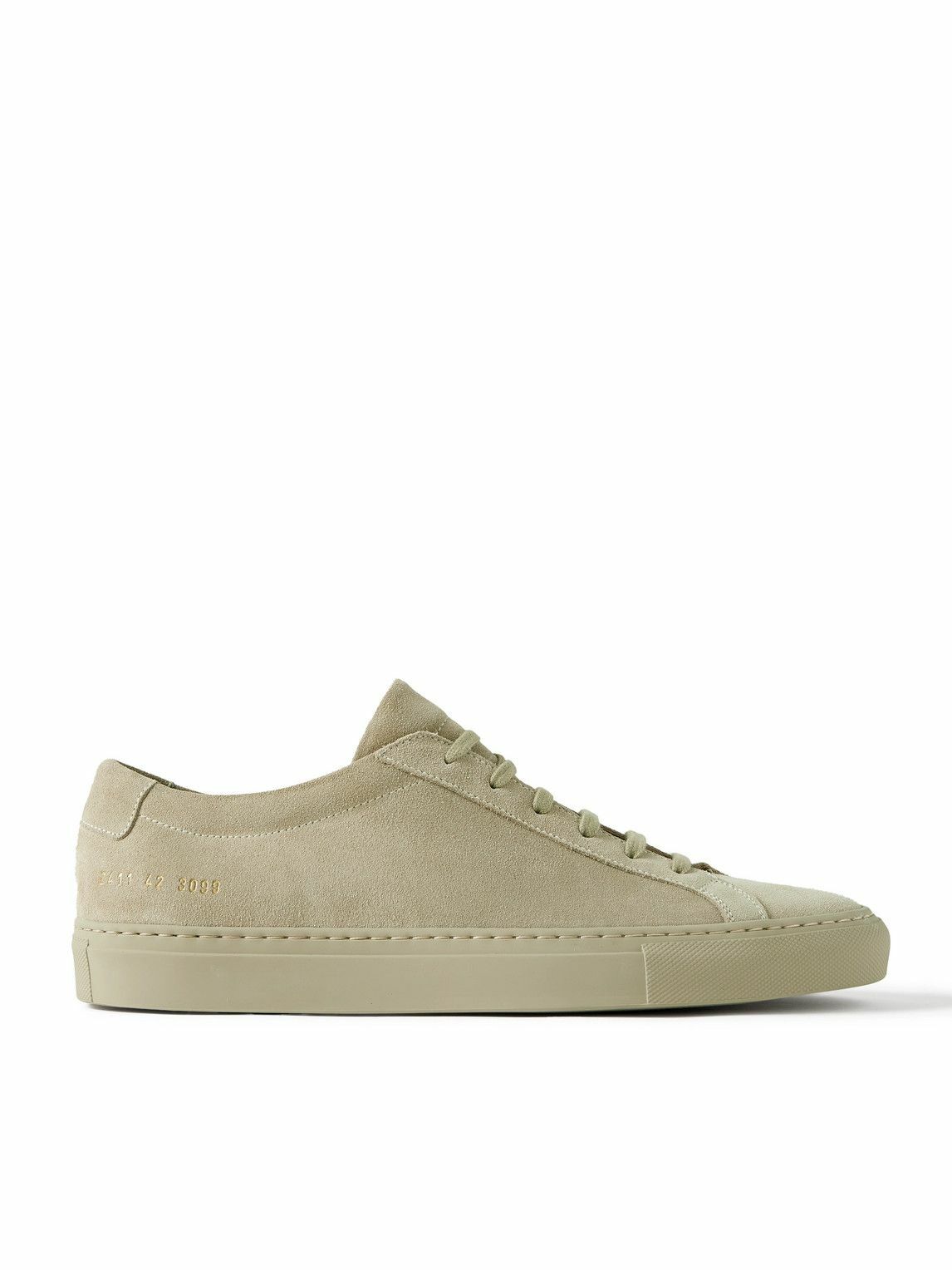 Common Projects - Original Achilles Suede Sneakers - Neutrals Common ...