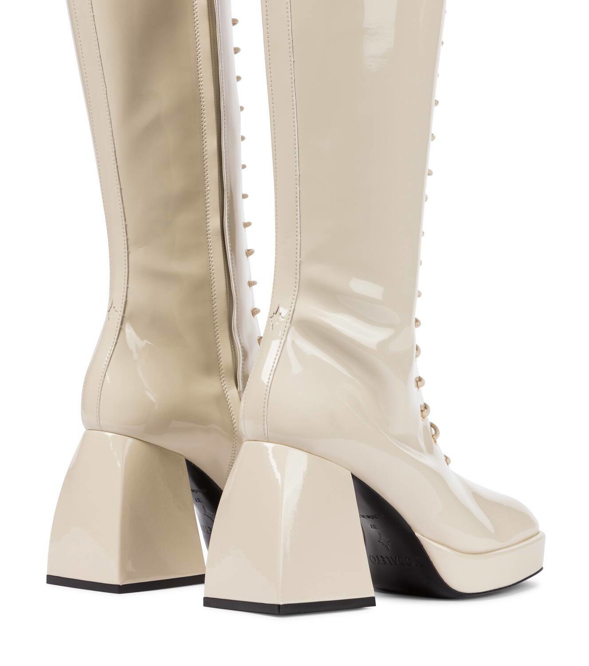 Nodaleto Bulla Ward patent leather knee-high boots Nodaleto