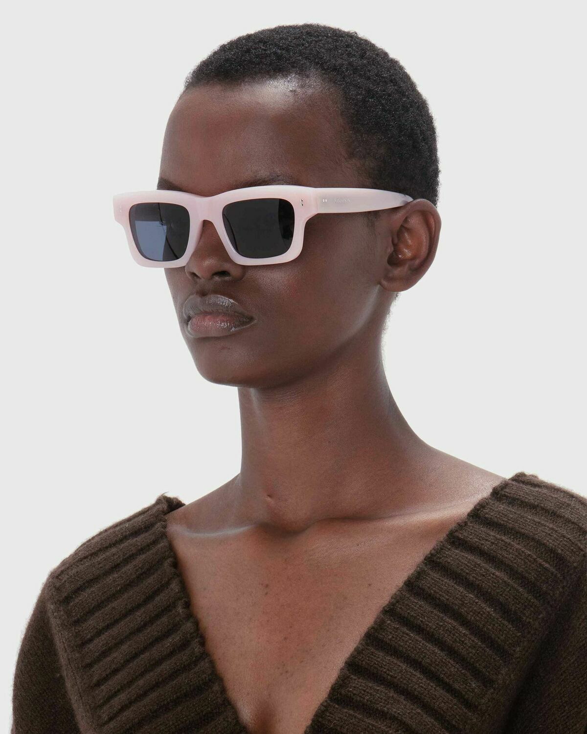 JW Anderson JWA02-RECTANGLE pink Mens Eyewear JW Anderson