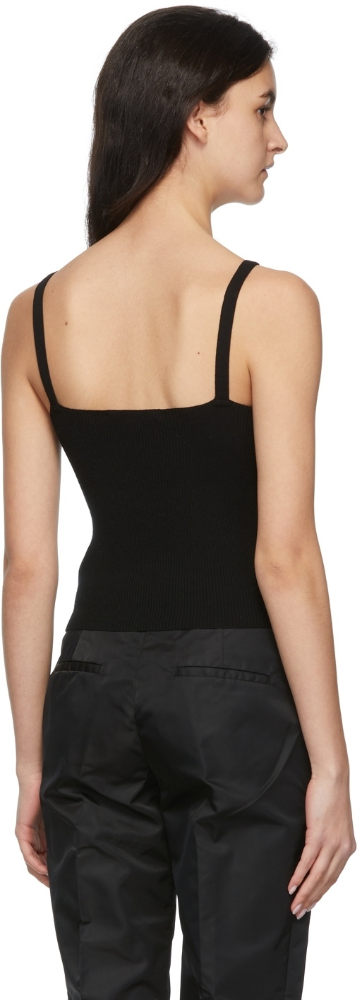 REMAIN Birger Christensen Black Gunilla Knit Top REMAIN Birger Christensen