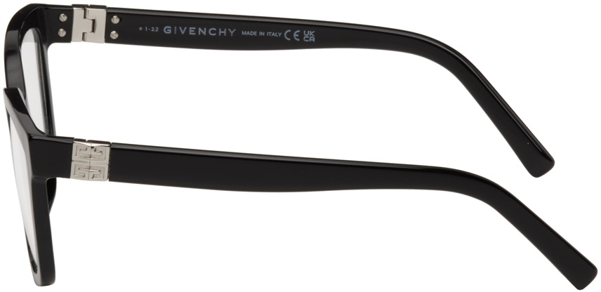 Givenchy Black Cat-Eye Glasses Givenchy