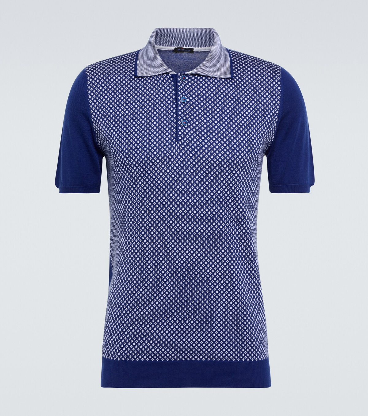 Kiton - Cotton polo shirt Kiton