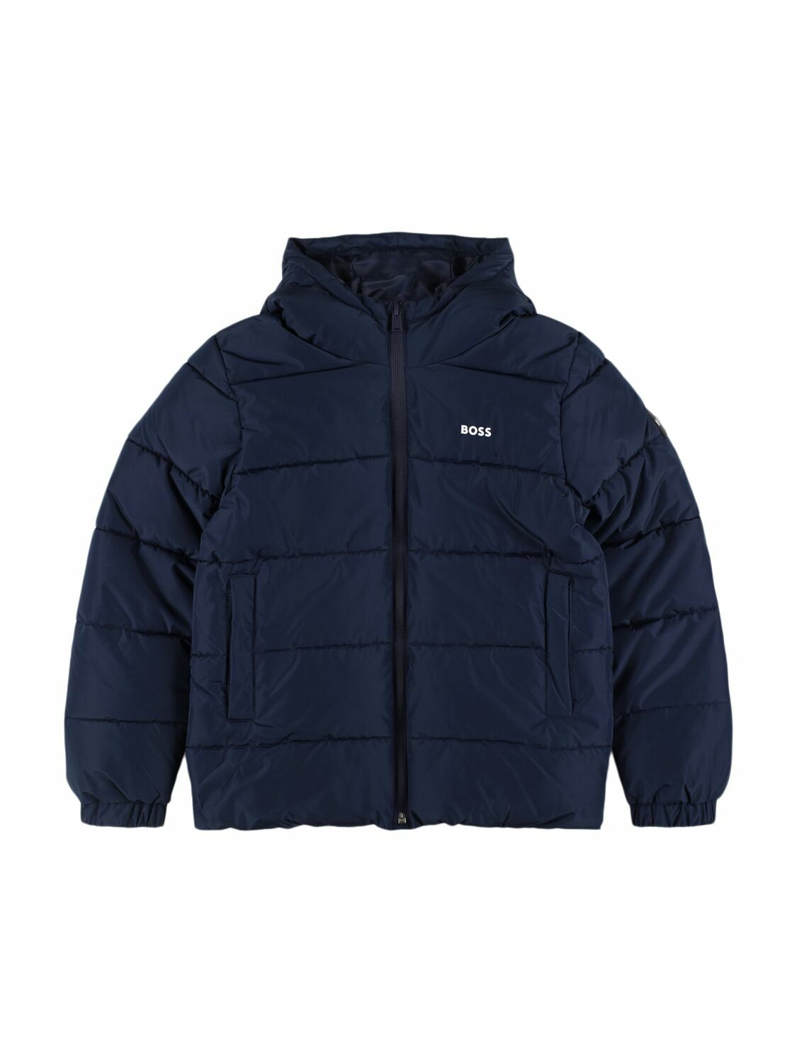 BOSS Hooded Poly Puffer Jacket BOSS