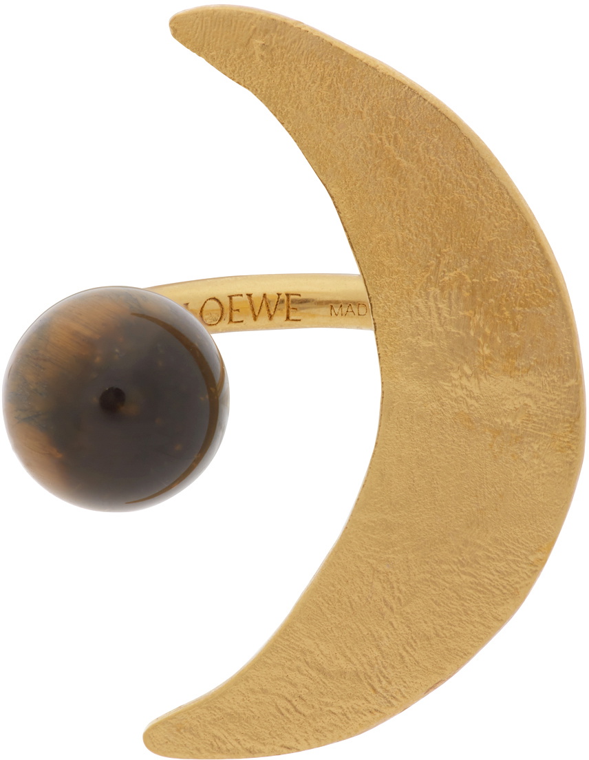 Loewe Gold Ellipse Ring Loewe