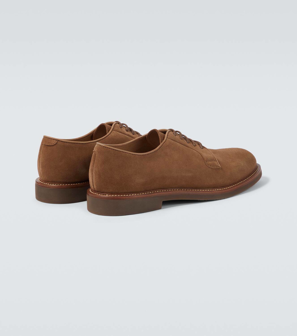 Brunello Cucinelli Lace-up leather Derby shoes Brunello Cucinelli