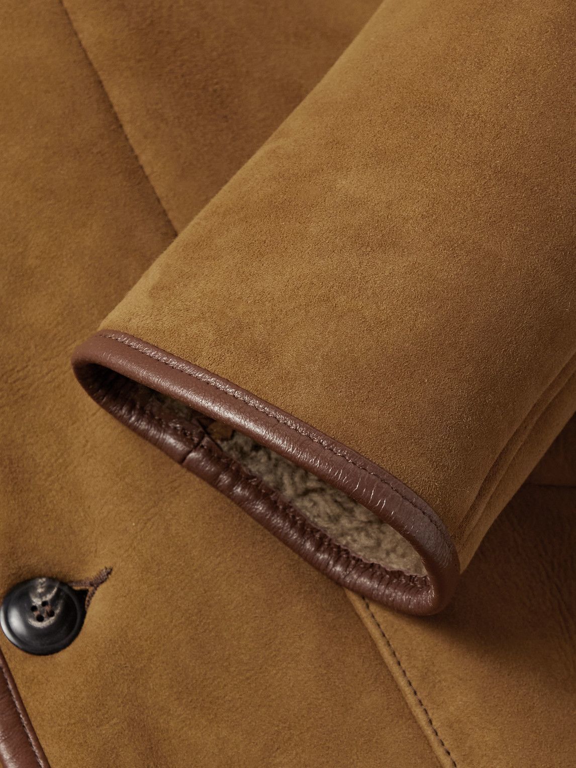 YMC - Brainticket Shearling Jacket - Brown YMC