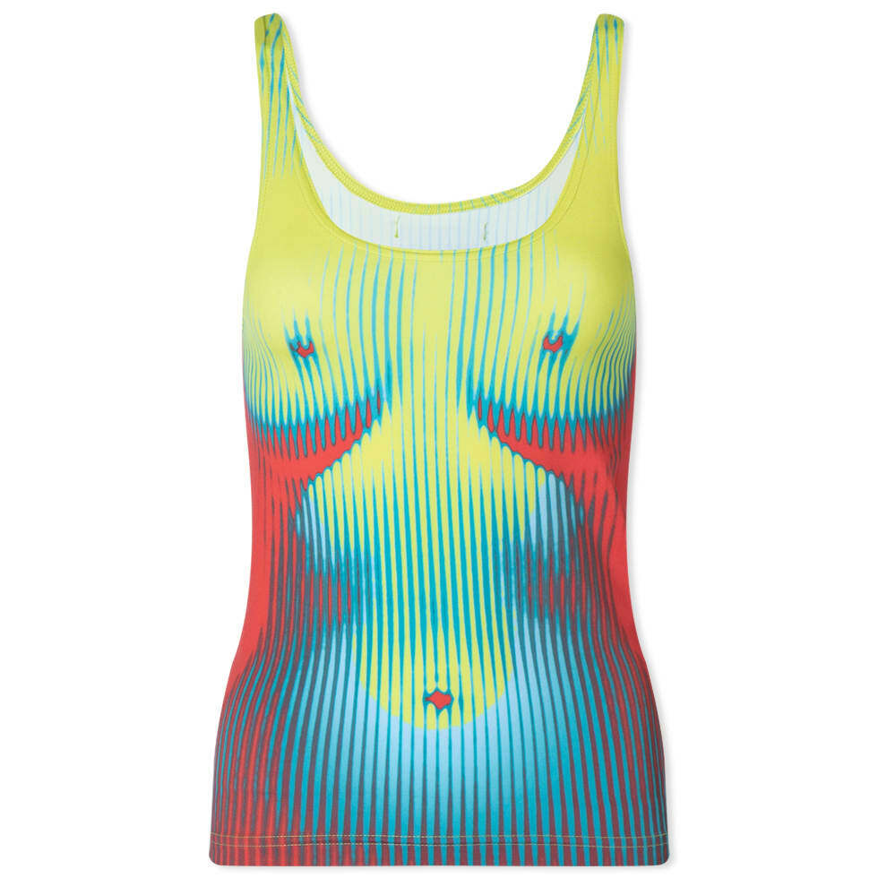 Y-Project Women's x Jean Paul Gaultier Morph Tank Top in Yellow/Red ...