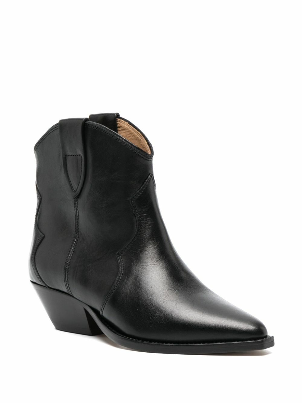 ISABEL MARANT - Dewina Leather Ankle Boots Isabel Marant