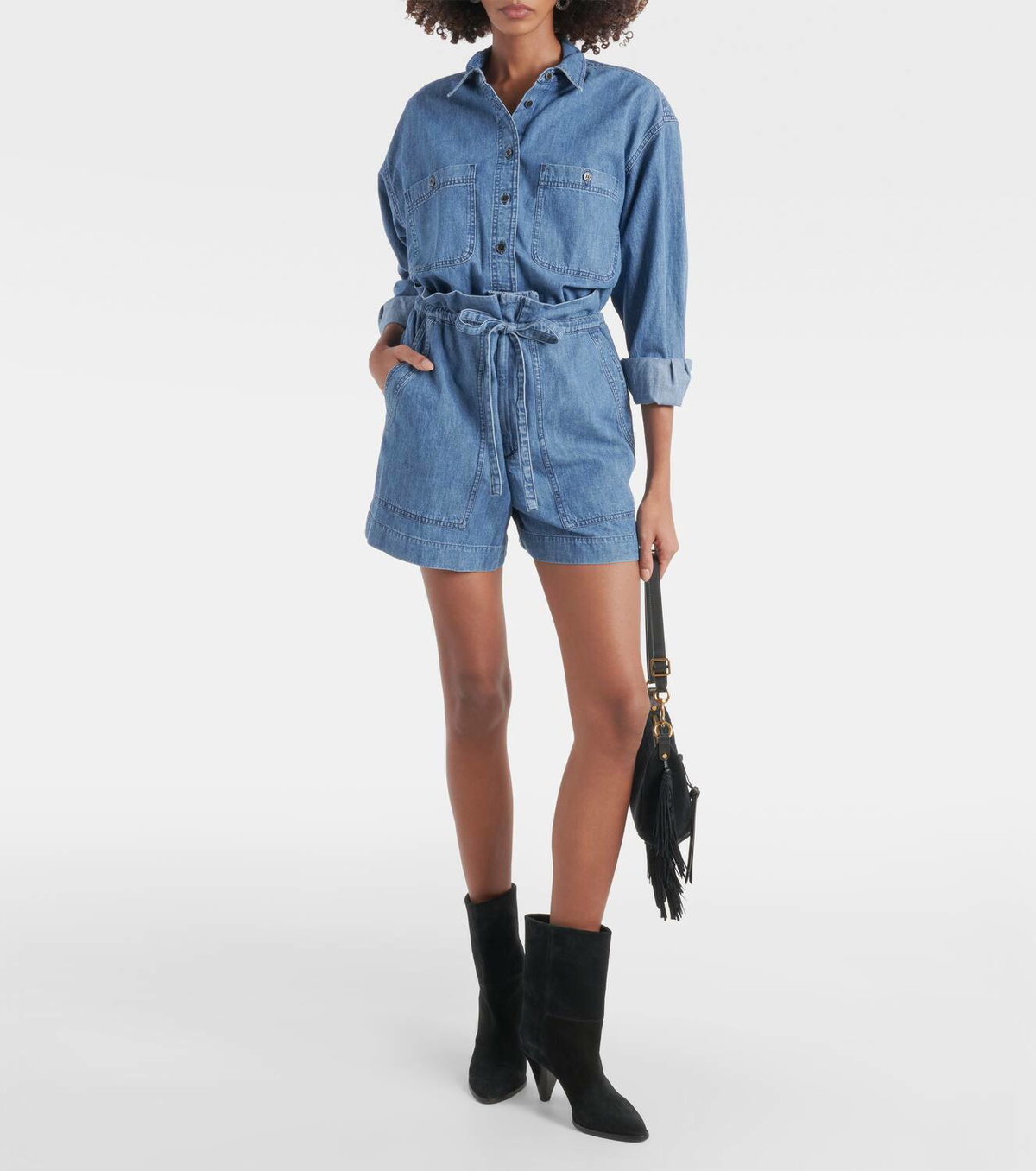 Marant Etoile Verane denim shirt Isabel Marant Etoile