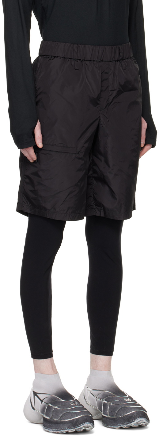 RAINS Black Lightweight Shorts Rains