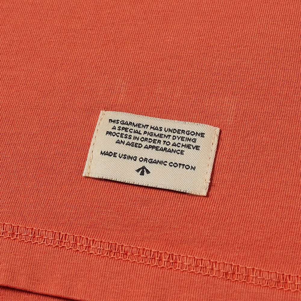 Nigel Cabourn Men's Military Pocket T-Shirt in Orange Nigel Cabourn
