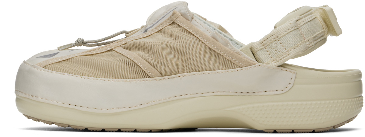 Crocs Beige Classic Energy Running Vest Clogs Crocs