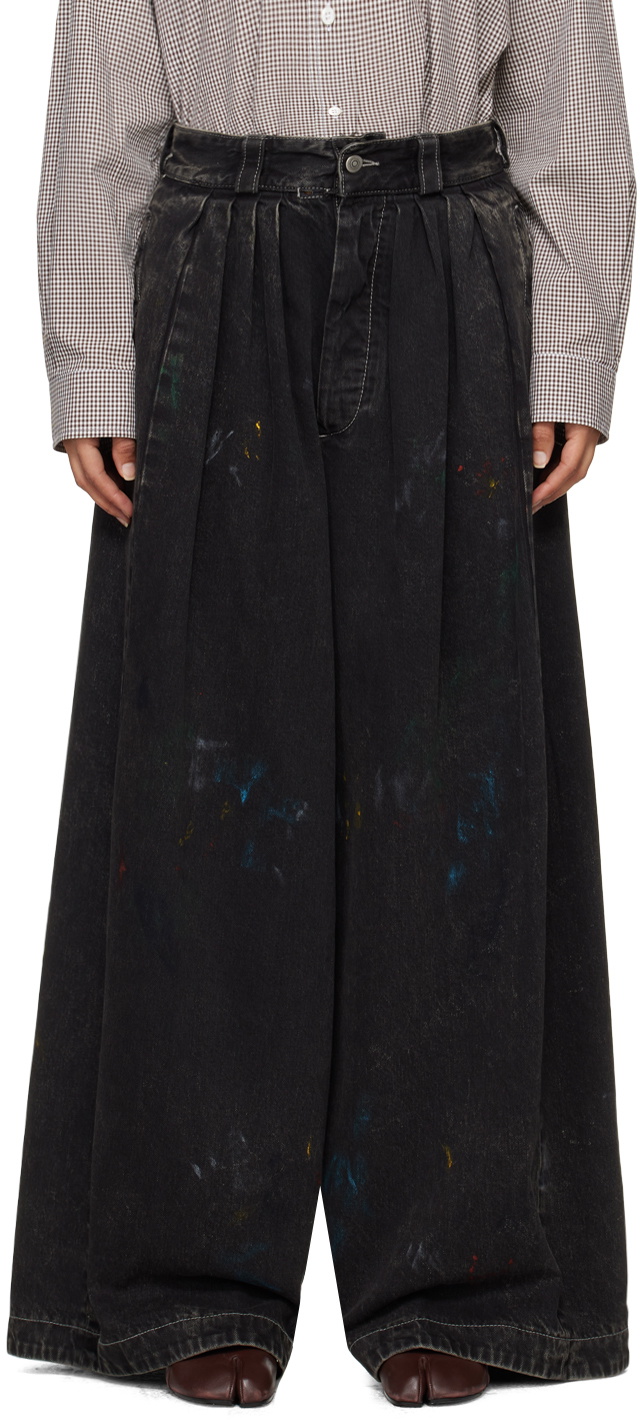 Maison Margiela Black 14 Oz Origin Jeans Maison Margiela