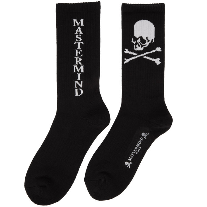 mastermind WORLD Black Version C Logo Socks MASTERMIND WORLD