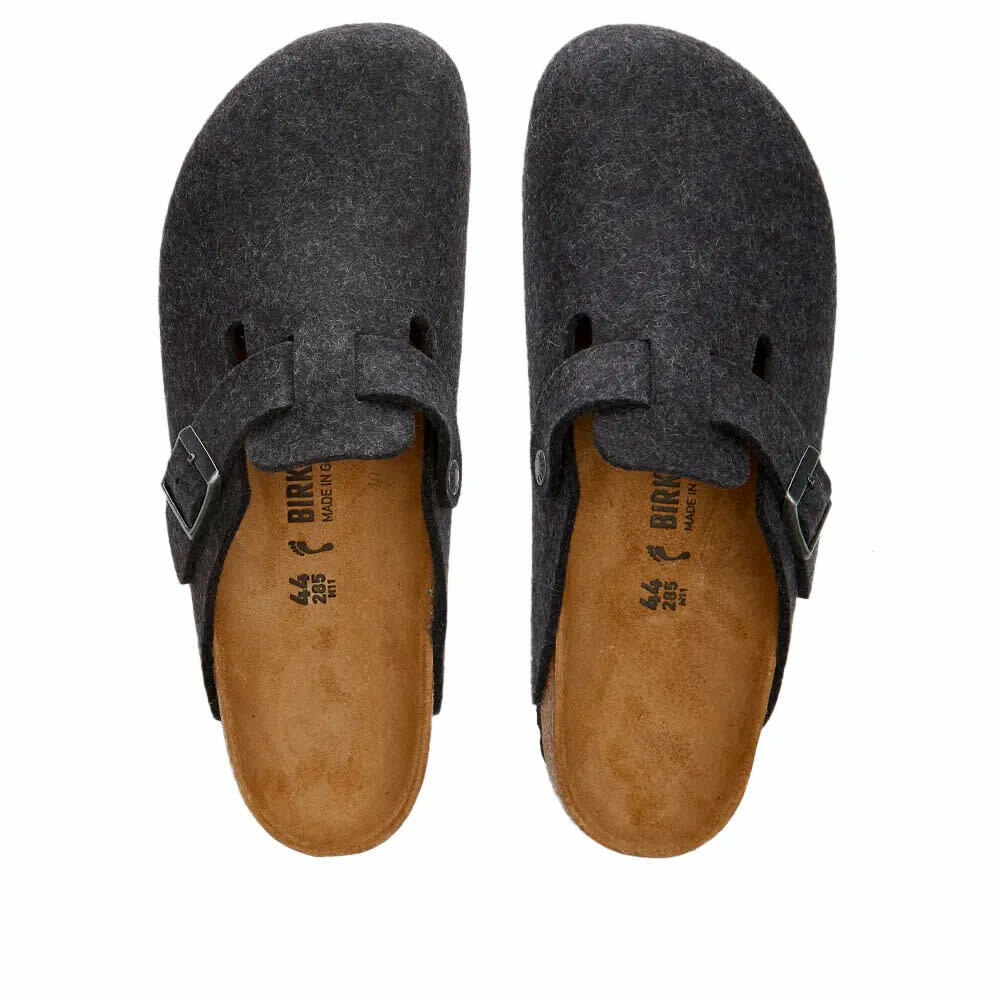 Birkenstock Boston in Anthracite Wool Birkenstock