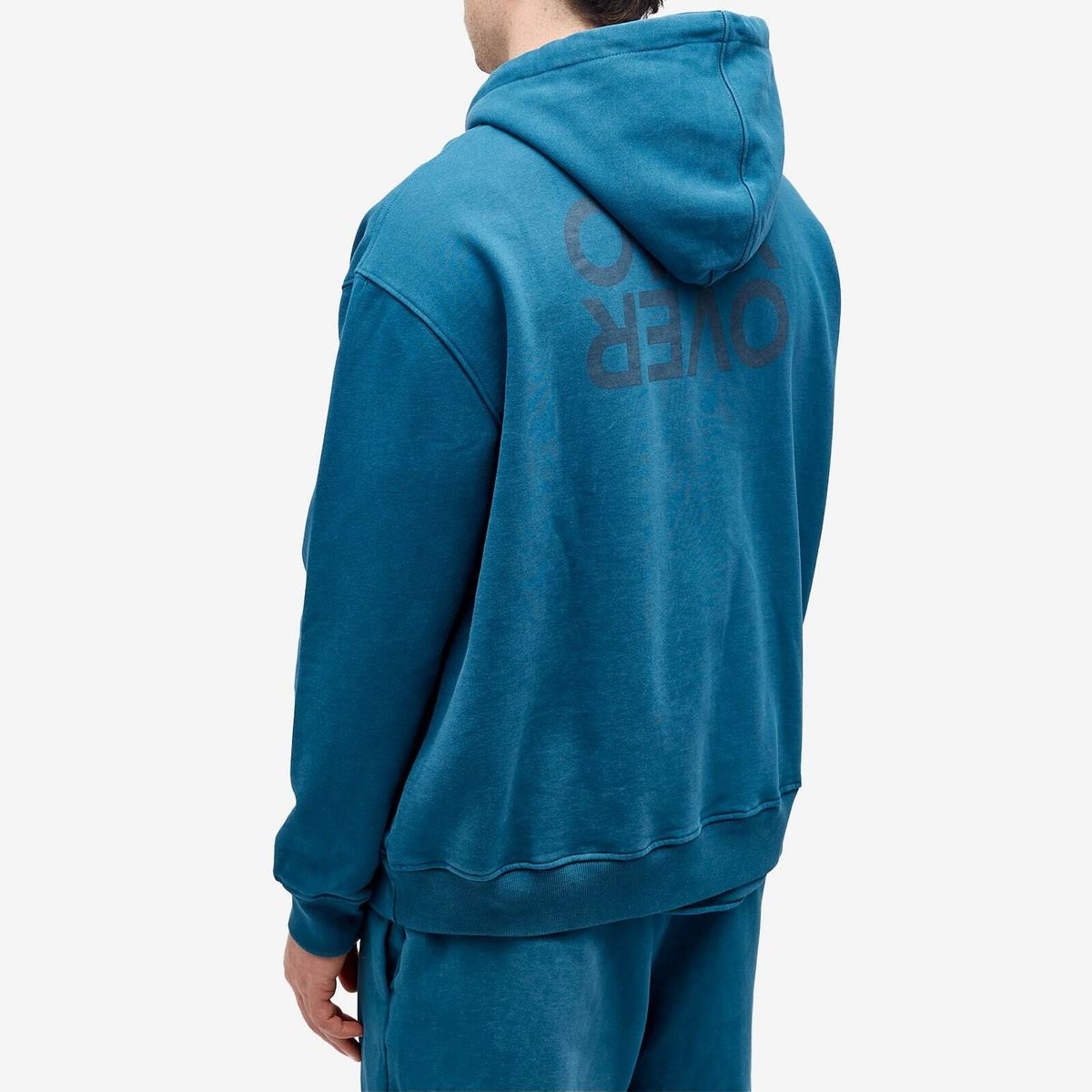 Over Over Men's Easy Hoodie in Teal OVER OVER