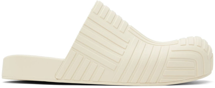 Bottega Veneta Off-White Slider Loafers Bottega Veneta