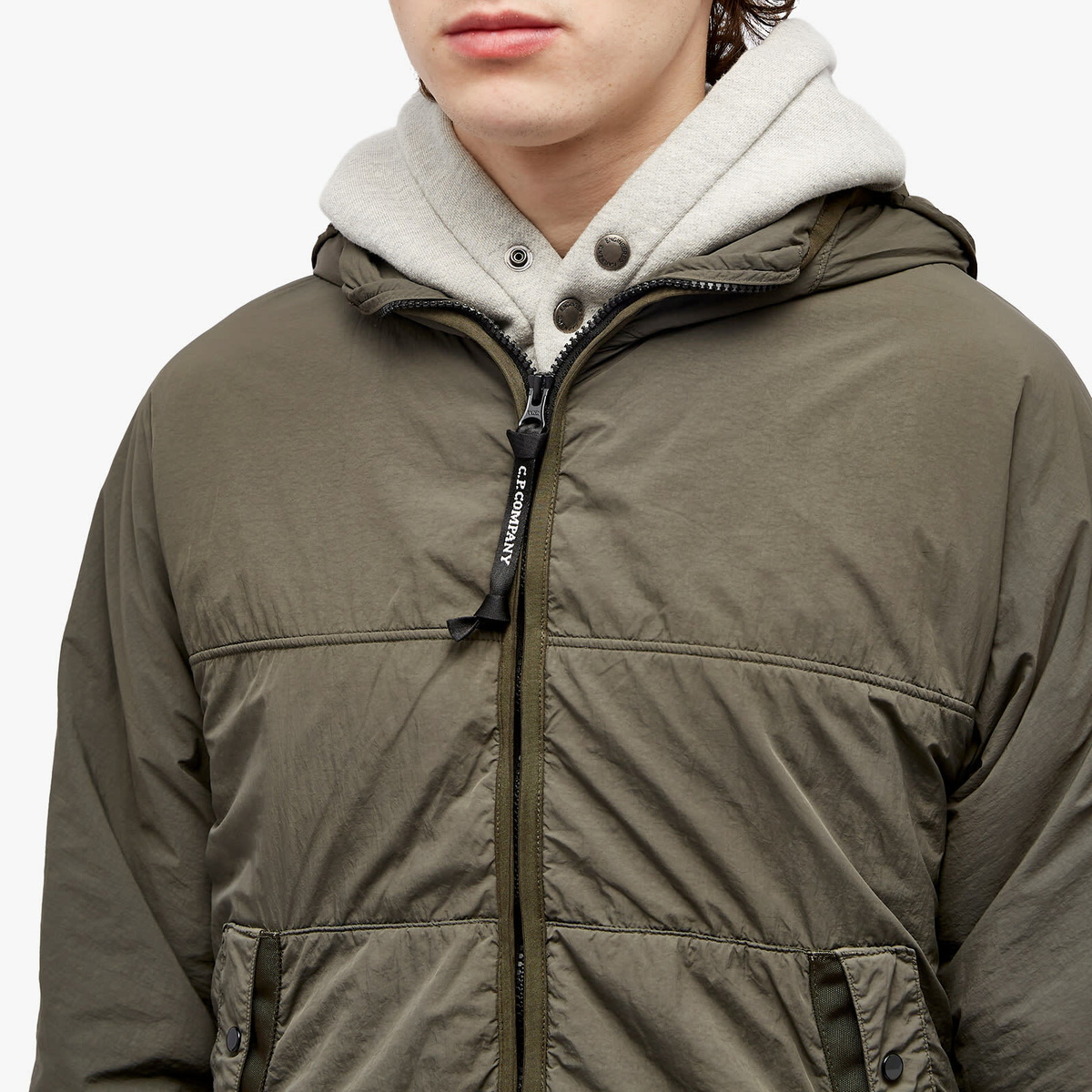 C.P. Company Men's GDP Goggle Jacket in Olive Night C.P. Company C.P. Company Men's GDP Goggle Jacket in Olive Night C.P. Company