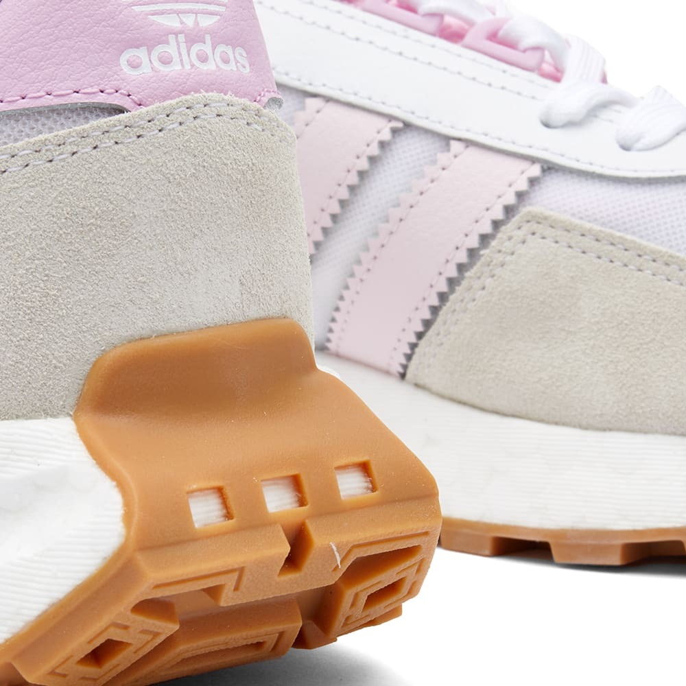 Adidas Women's Retropy E5 W Sneakers in White/Almost Pink/Bliss Lil adidas