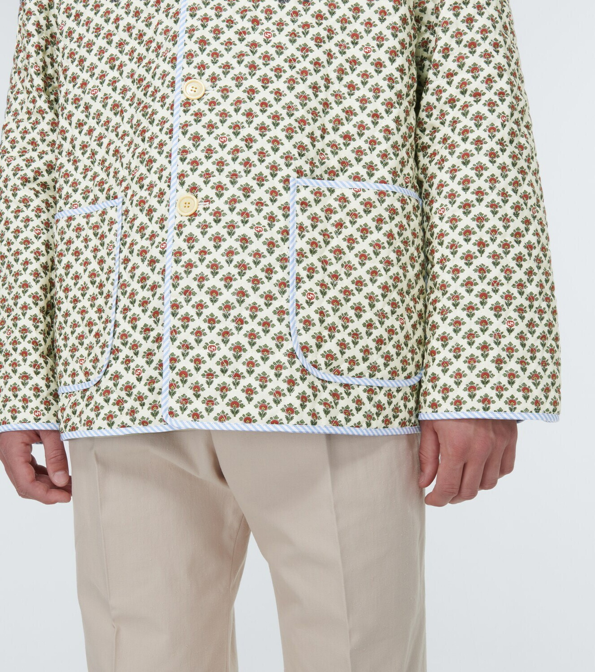 Gucci x Liberty London printed linen jacket Gucci