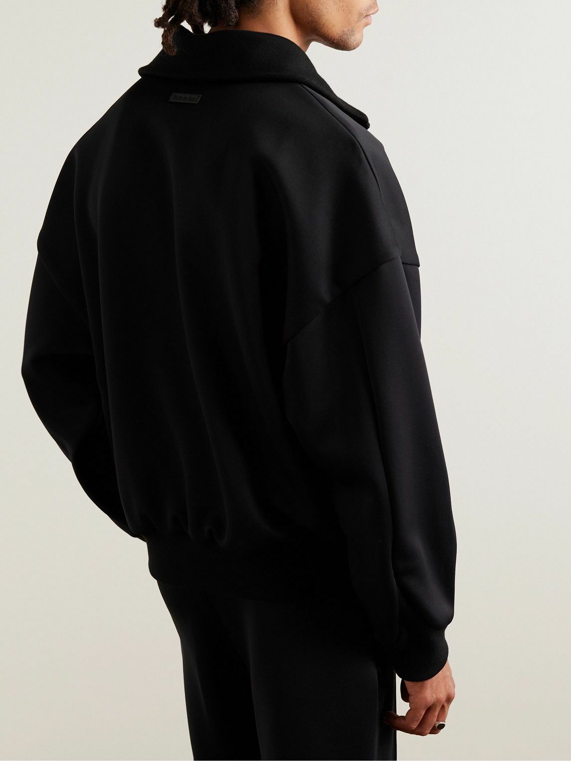 Fear of God - Striped Neoprene Track Jacket - Black Fear Of God