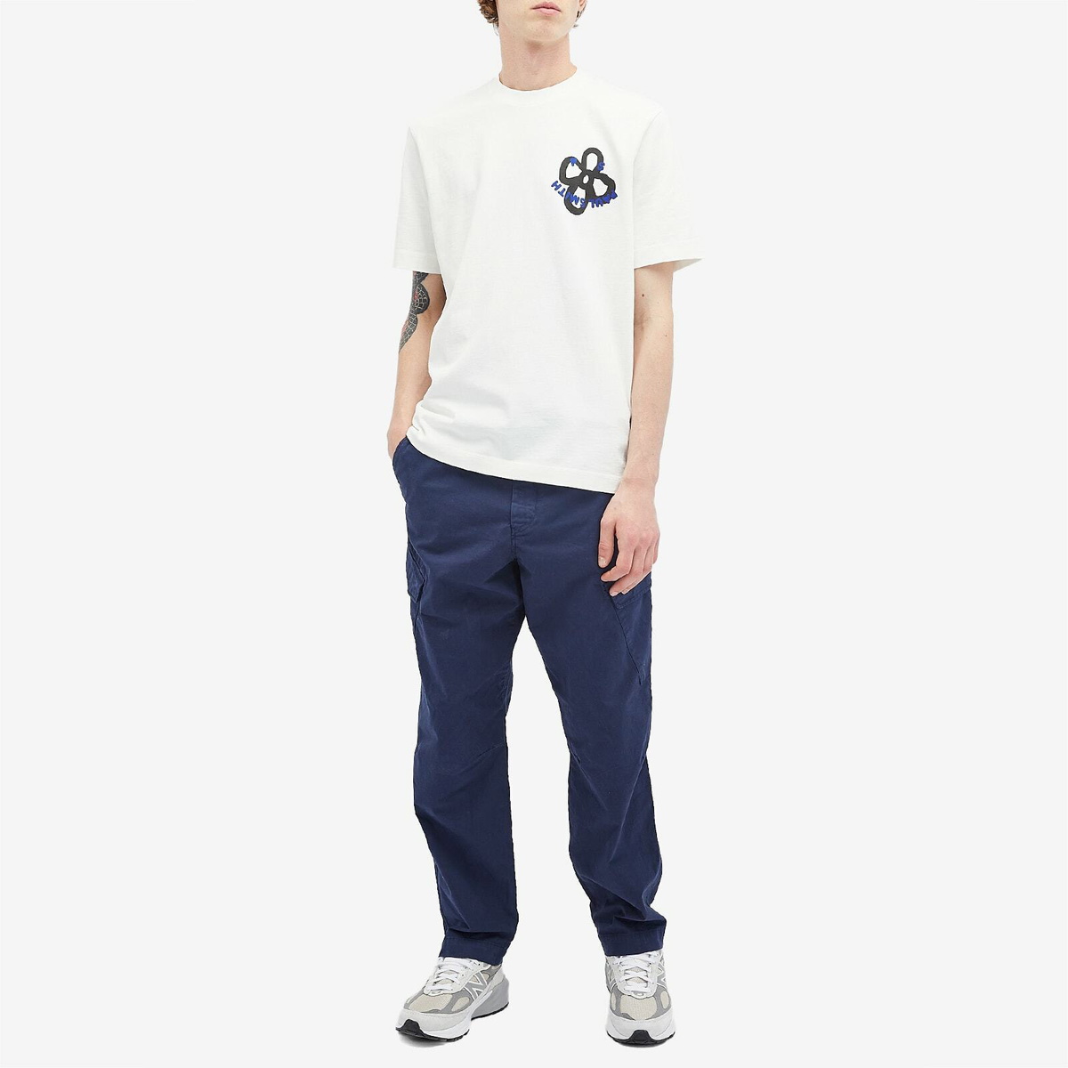 Paul Smith Men's Cargo Trouser in Blue Paul Smith