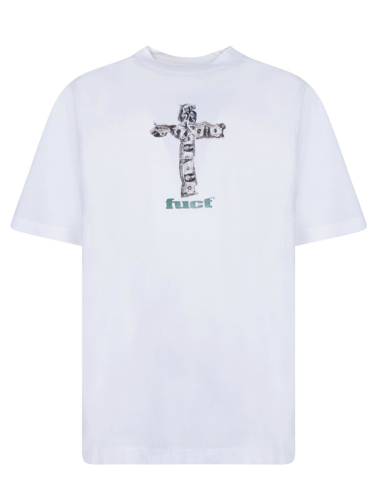 Fuct Money Crossed White T-shirt FUCT SSDD