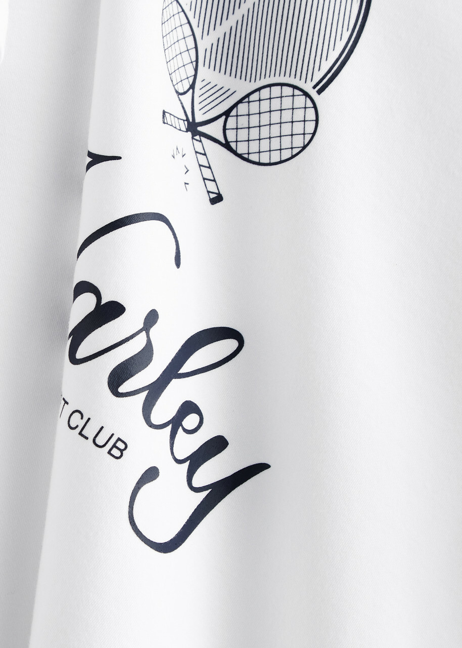 Varley Coventry Logo-print Stretch-cotton T-shirt White Varley