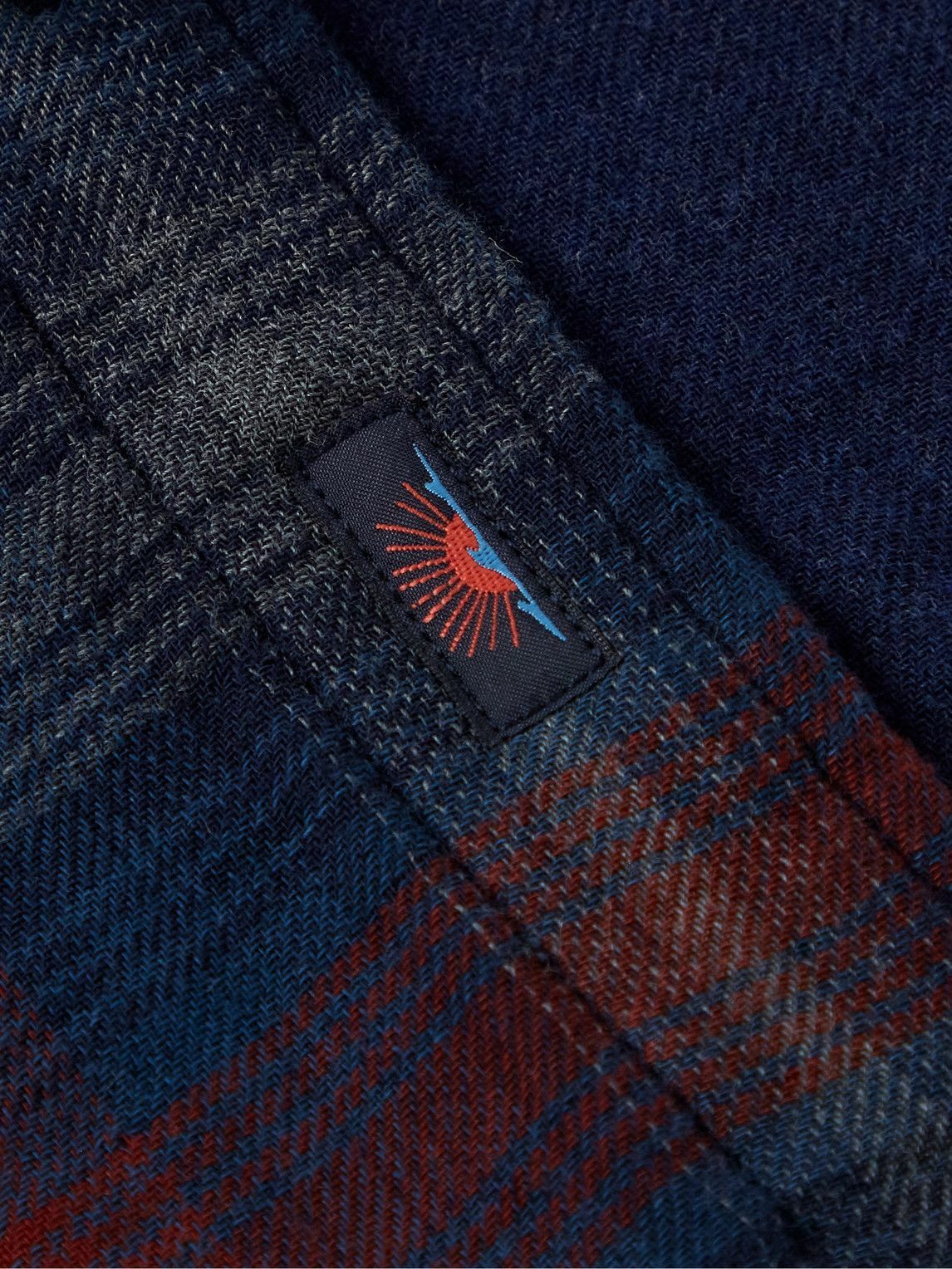 Faherty - Reversible Checked Cotton Shirt - Blue Faherty