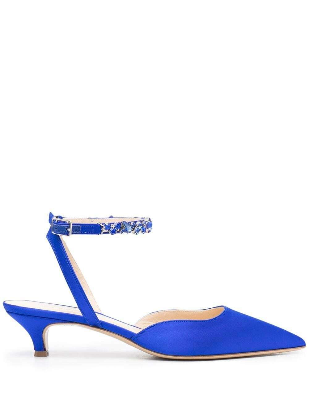 PAROSH - Crystal Embellished Pumps Parosh