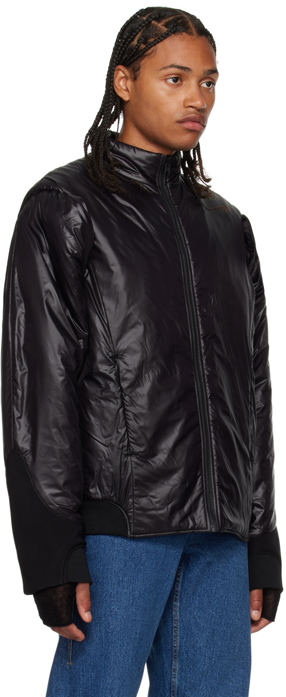LOW CLASSIC Black Reversible Down Jacket Low Classic