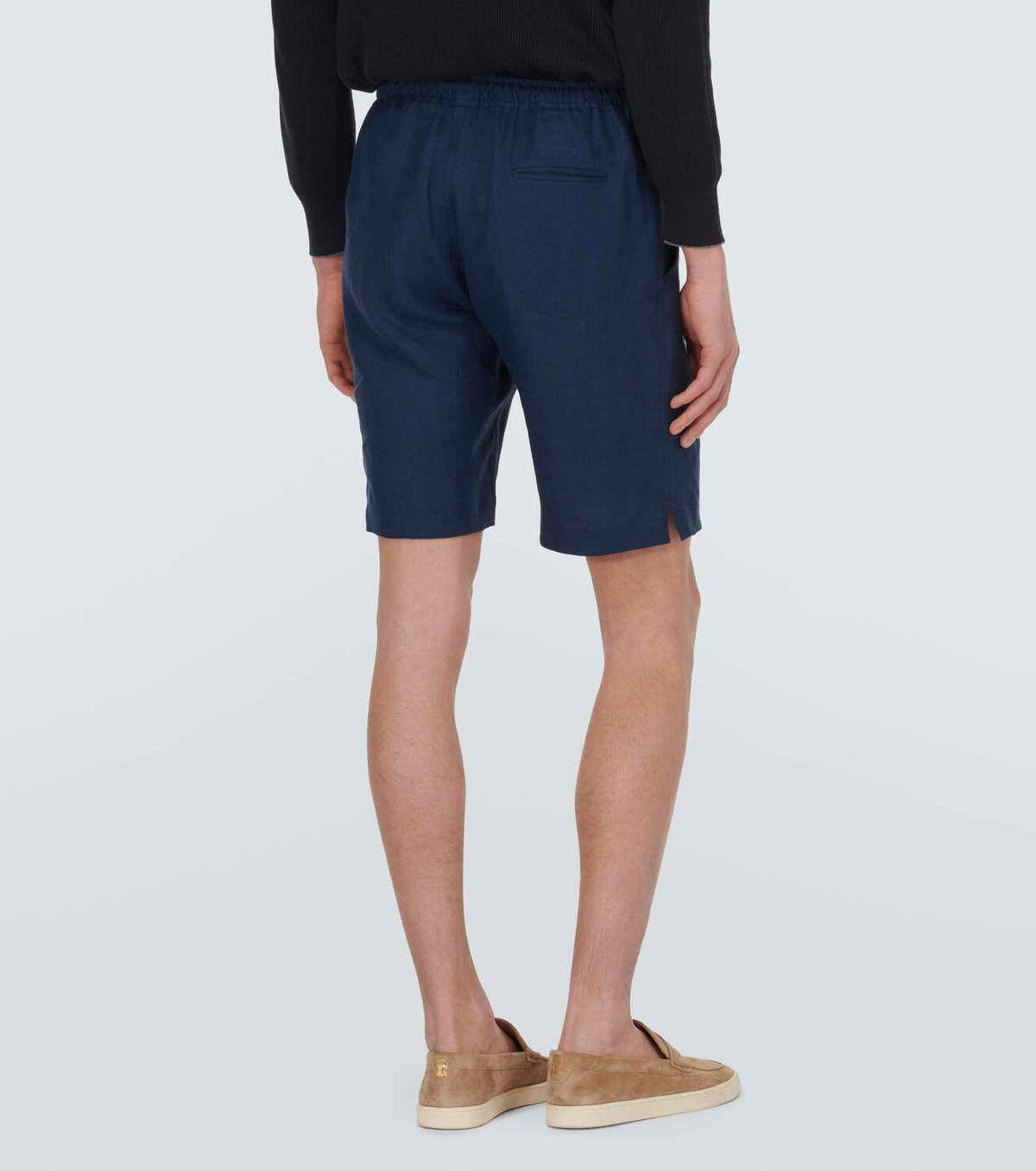 Kiton Linen shorts Kiton