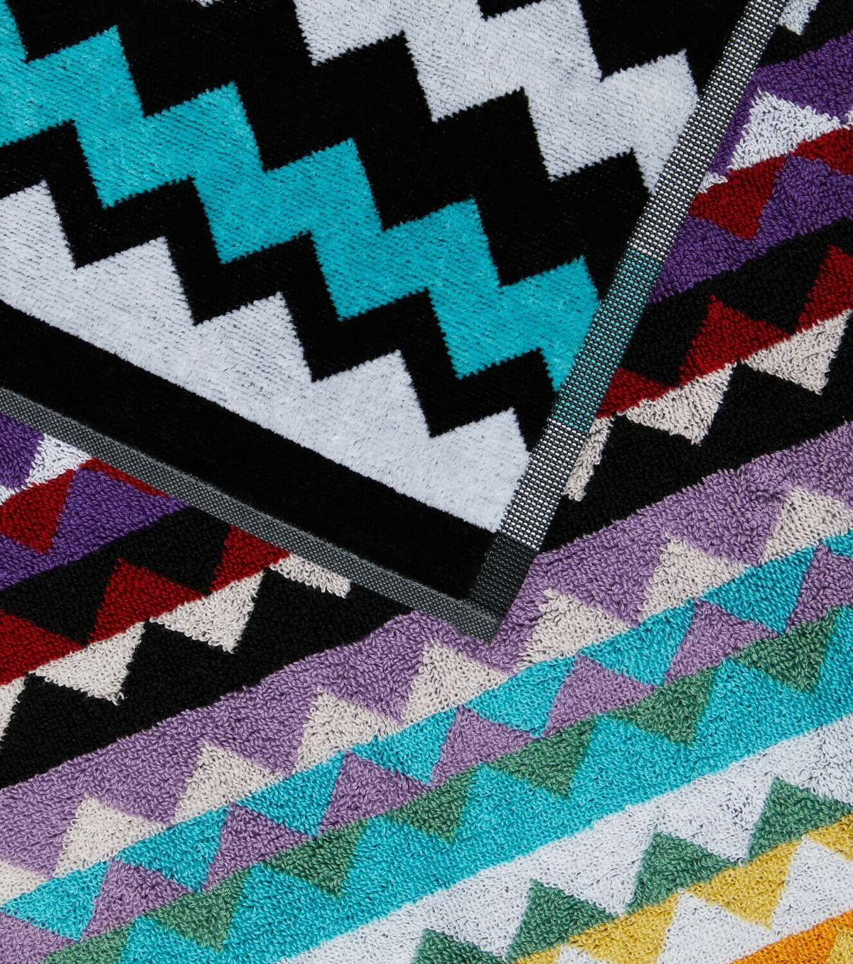 Missoni Zig Zag cotton terry towel Missoni