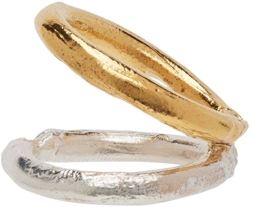 Alighieri Silver & Gold 'The Infernal Realm' Ring Alighieri