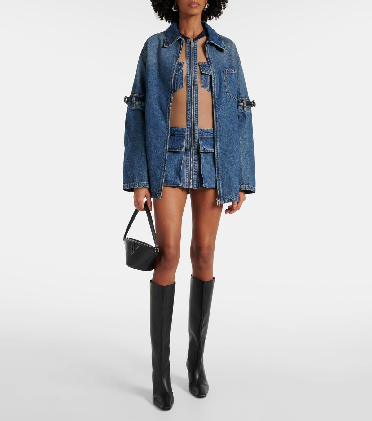 Coperni Oversized denim shirt jacket Coperni