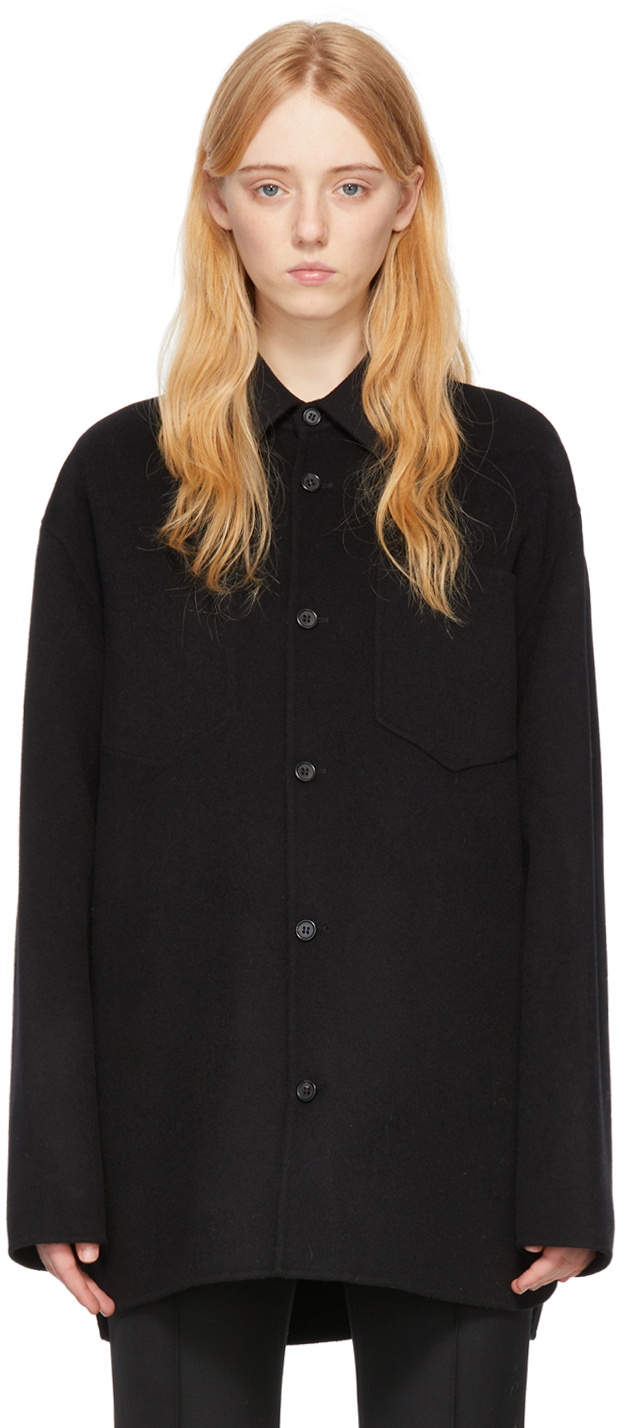 Acne Studios Black Wool Jacket Acne Studios