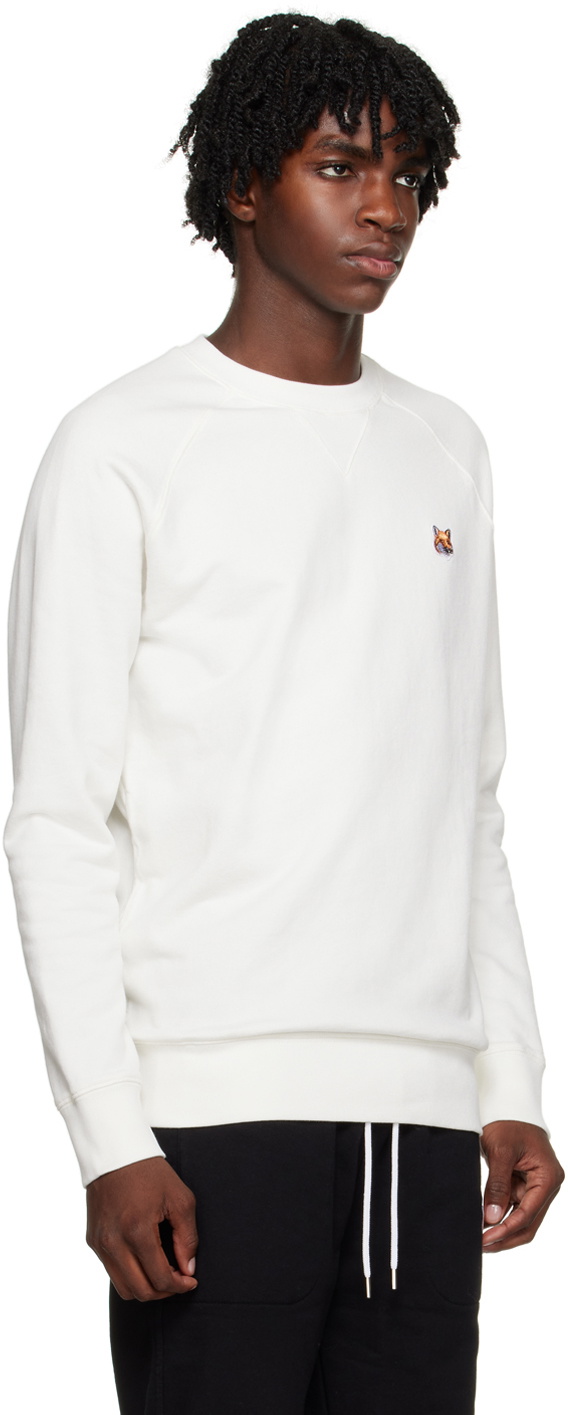 Maison Kitsuné Off-White Fox Head Sweatshirt Maison Kitsune