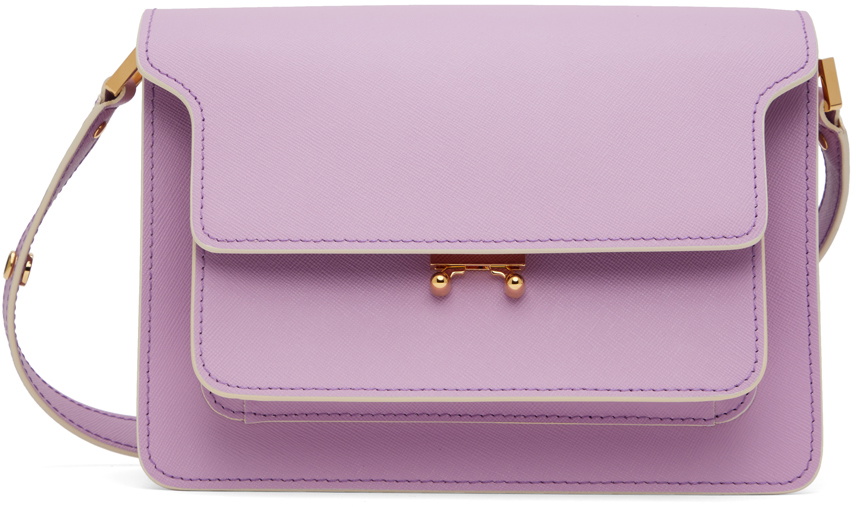 Marni Purple Medium Trunk Bag Marni