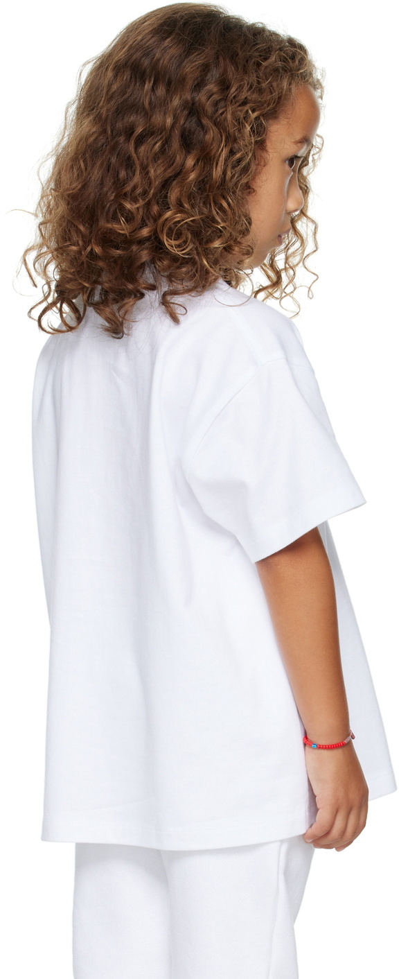 Doublet Kids White With My Friend T-Shirt Doublet