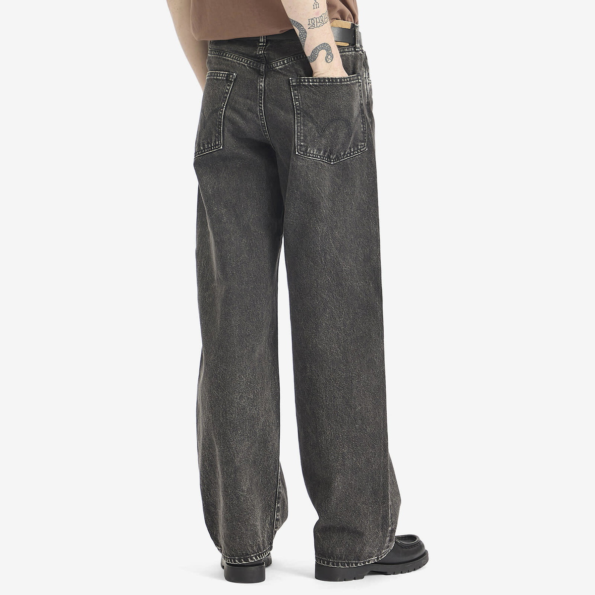 Edwin Men's Wide Jeans in Black Edwin