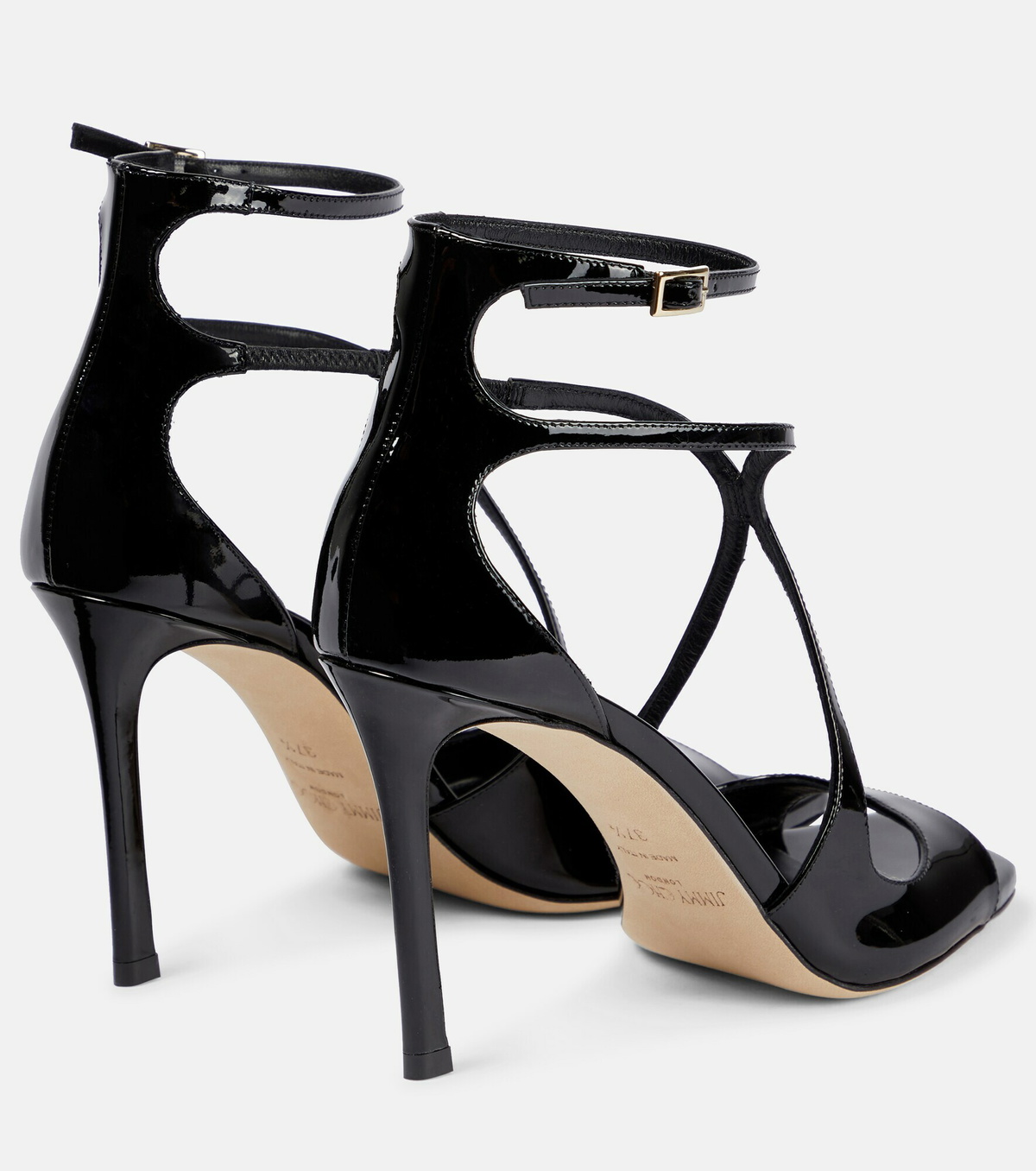 Jimmy Choo - Azia 95 patent leather sandals Jimmy Choo