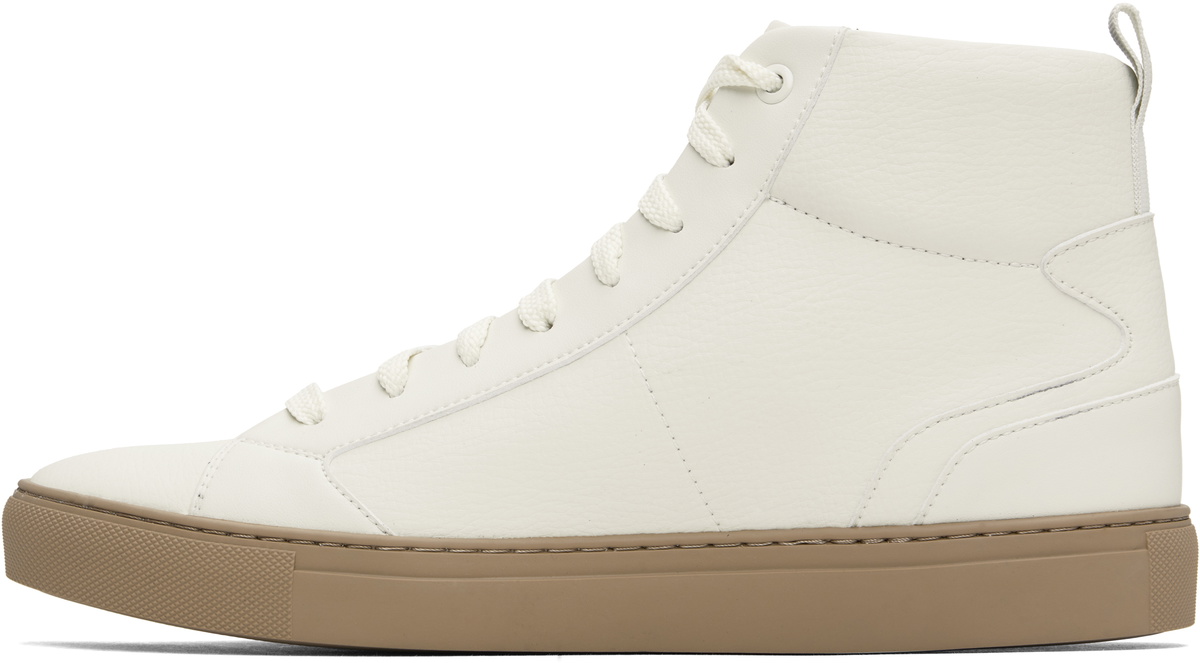 Hugo White High-Top Sneakers Hugo Boss