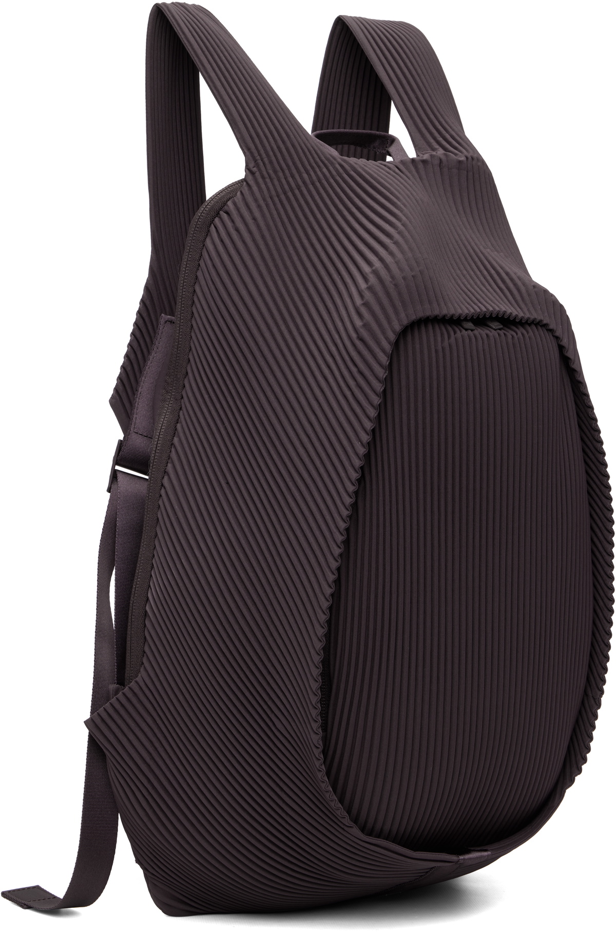 HOMME PLISSÉ ISSEY MIYAKE Burgundy Pleats Backpack Homme Plisse Issey ...