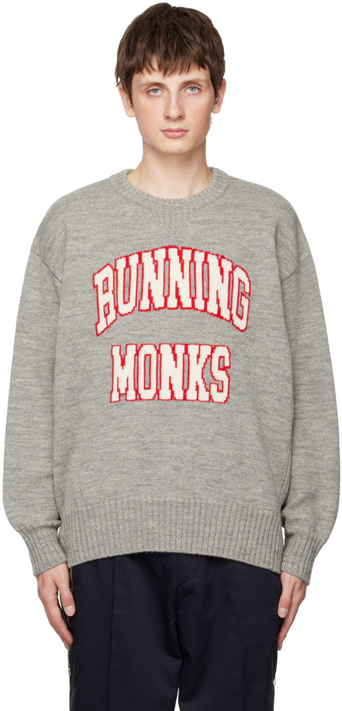 Undercover Gray Crewneck Sweater Undercover