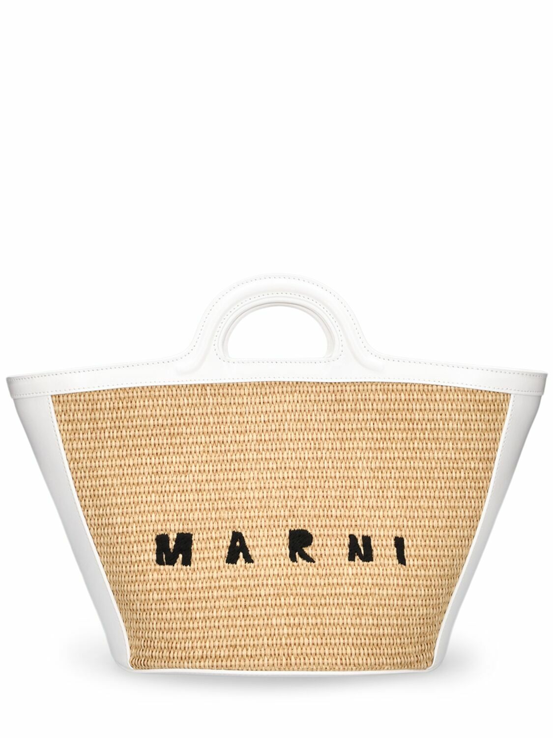 MARNI Small Tropicalia Raffia Effect Bag Marni